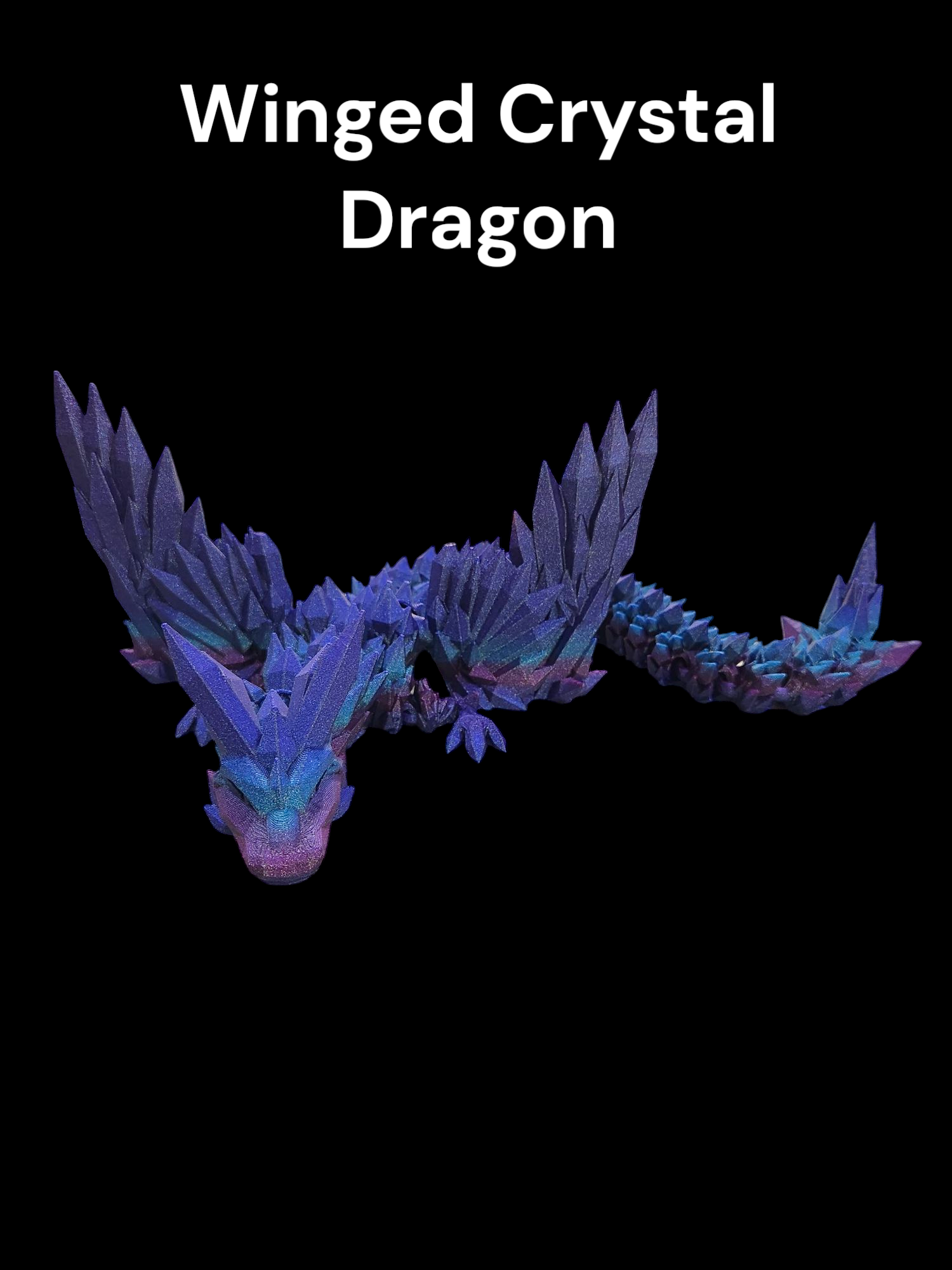 Winged Crystal Dragon – Prestige 3D Prints